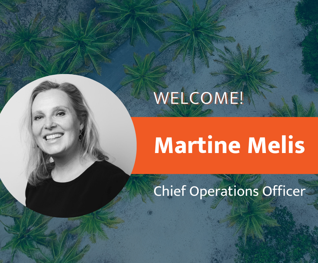 Welcome Martine, Chief Operations Officer - Satelligence