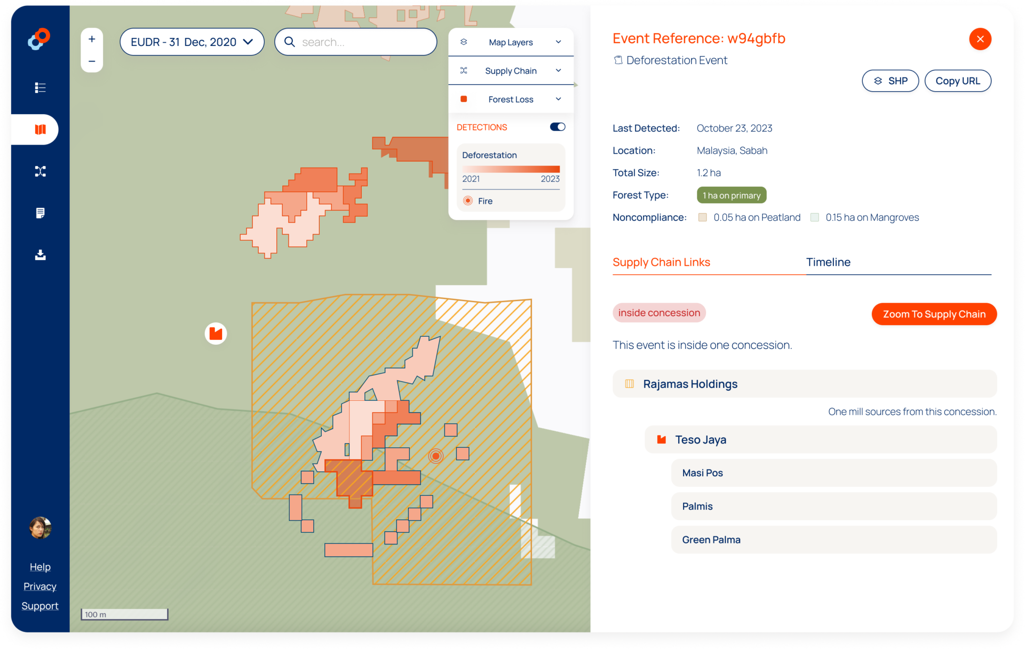 Home - Satelligence - Sustainability monitoring simplified